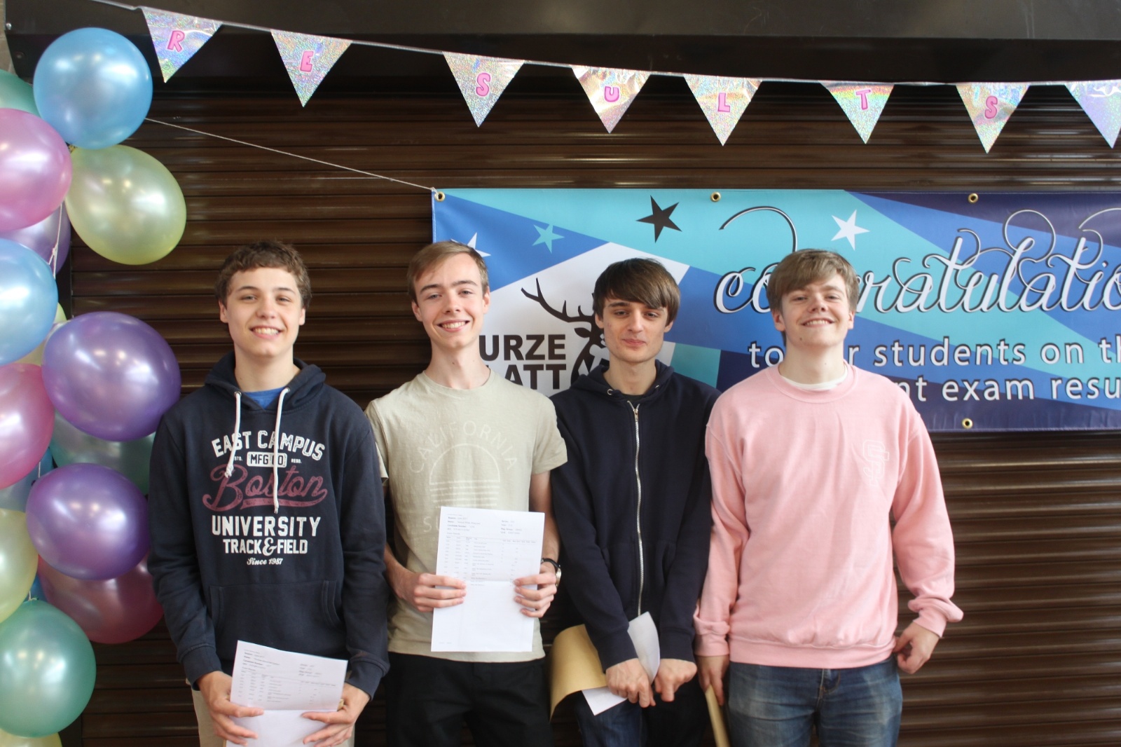 Furze Platt Senior School - GCE Results Day 2017